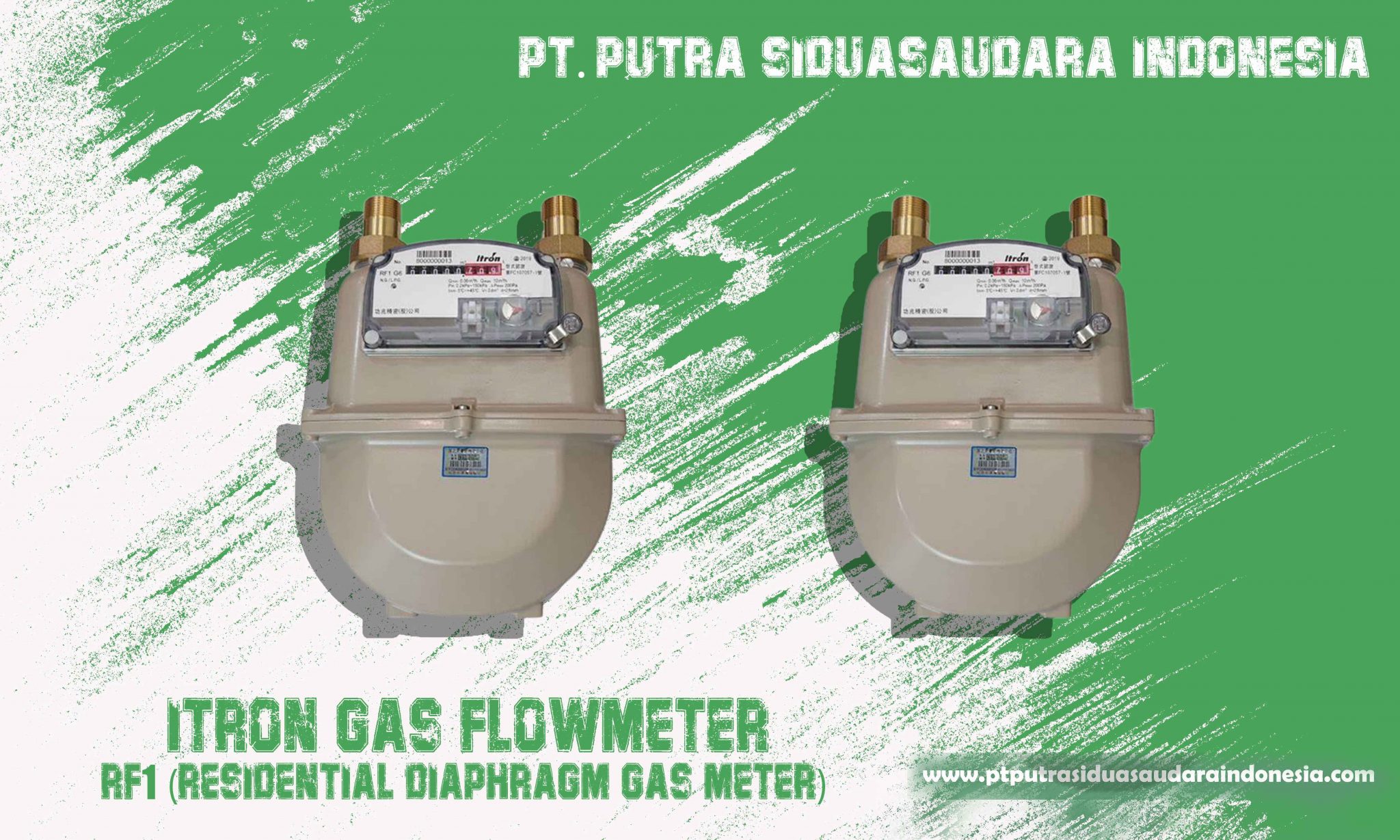 ITRON GAS METER RF1 - PT PUTRA SIDUASAUDARA INDONESIA