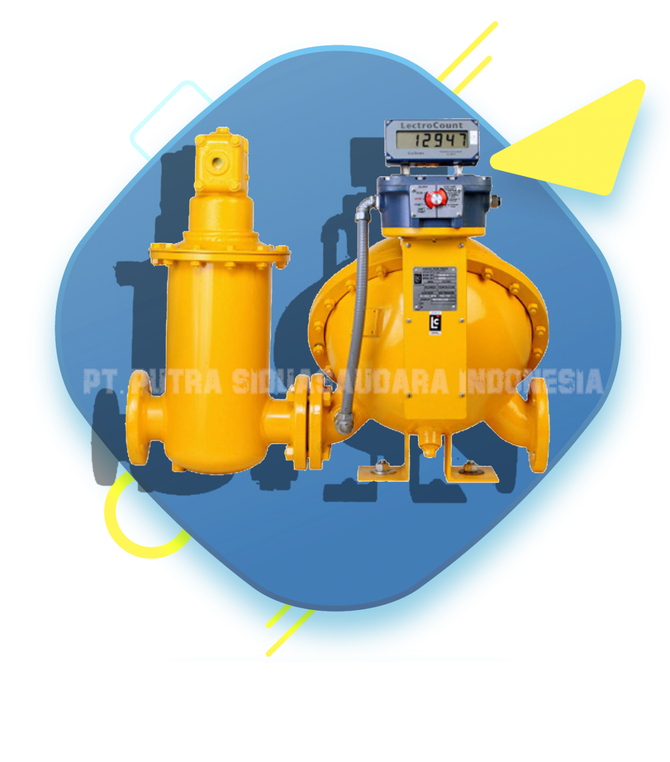 LIQUID CONTROLS FLOW METER MSA-75 (4 INCH)