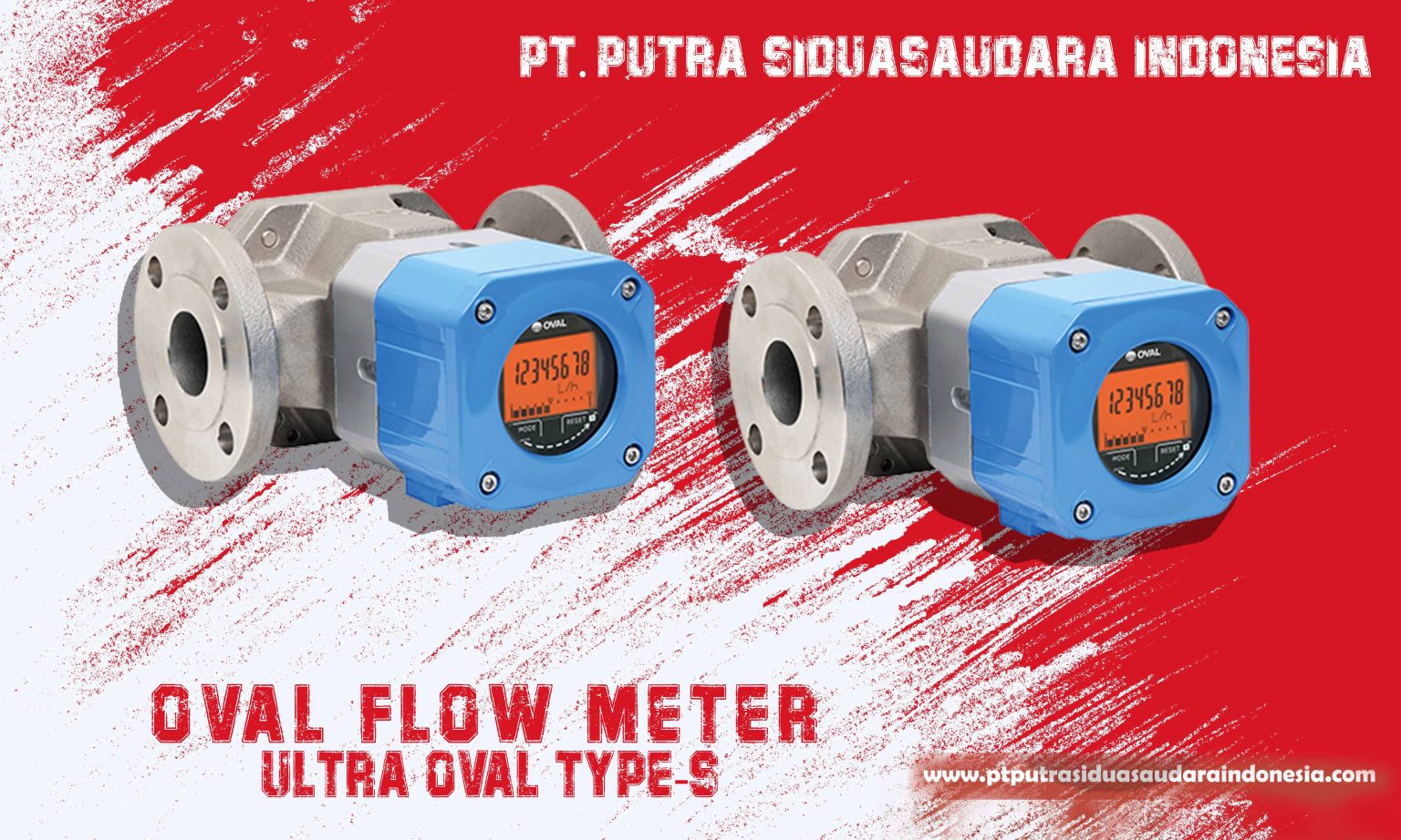 OVAL FLOWMETER ULTRAOVAL TYPE-S