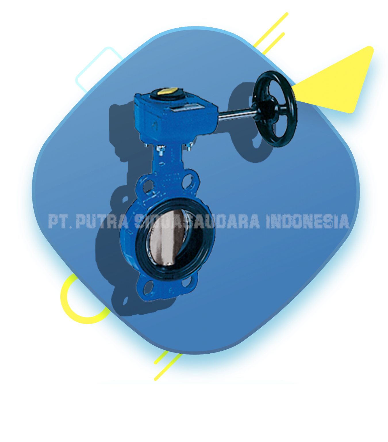 SOCLA BUTTERFLY VALVE SYLAX WAFER TYPE - INDONESIA